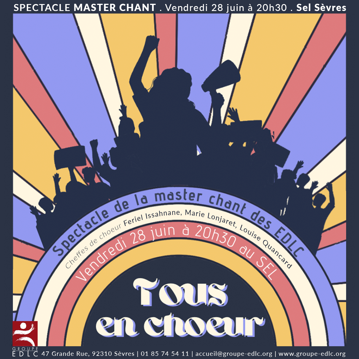 Affiche Master CHANT 2024